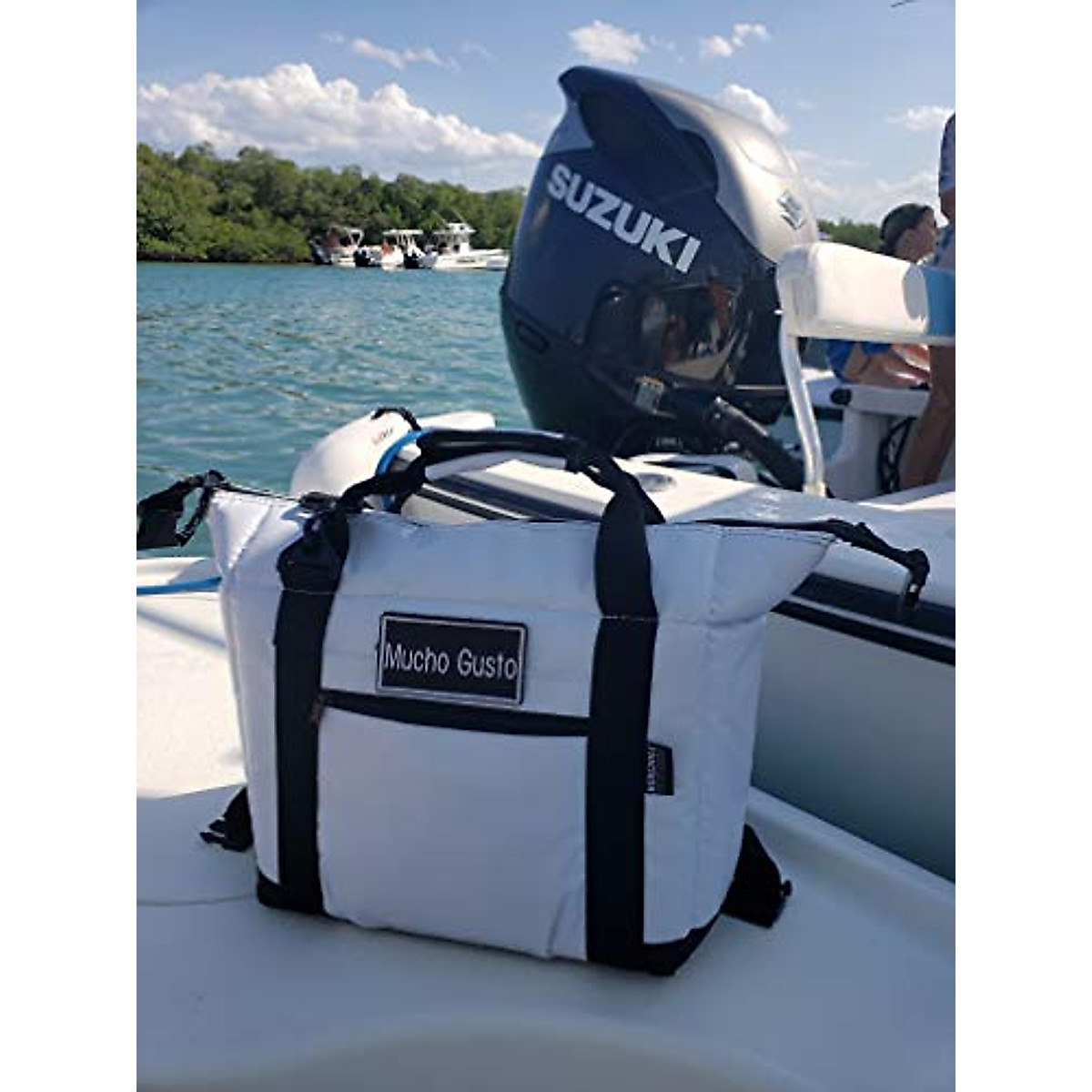 NorChill Soft Coolers 24 Can Insulated Marine Boatbag Soft Sided Cooler, White