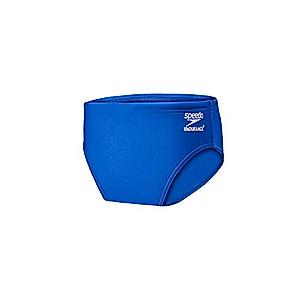 Speedo Boy's Brief Endurance+ Solid Youth Swimsuit, Speedo Blue, 28 US
