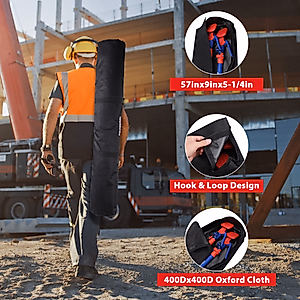 WORKPRO Cabinet Jack Support Pole, 54-114 Inches Steel Telescopic Quick Support Rod Adjustable 3rd Hand Support System with 154 lbs Capacity for Cabinet Jack, Drywall Jack& Cargo Bars, 2-Pack