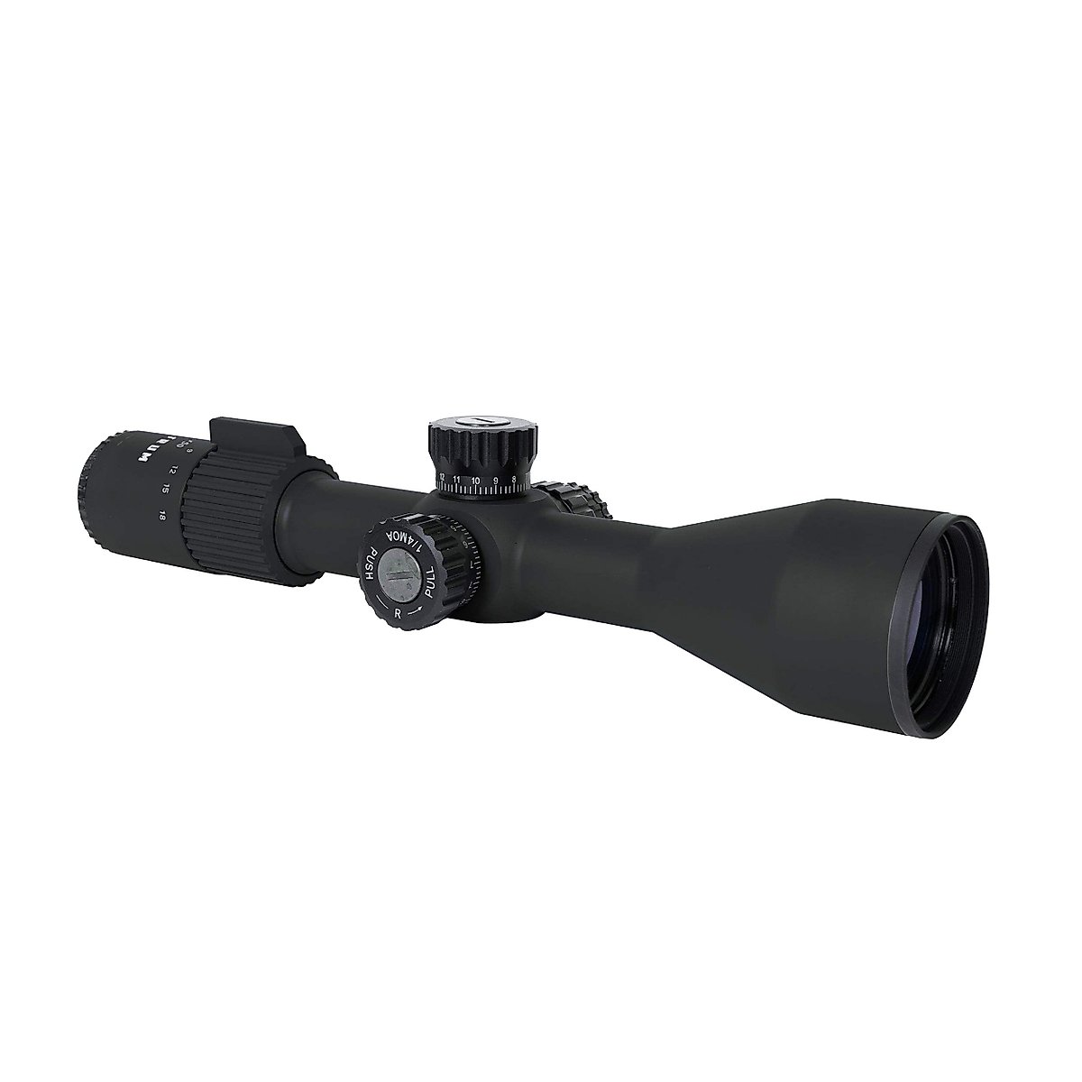 Monstrum G3 3-18x50 FFP Rifle Scope | Monstrum Extended Length Offset Scope Mount | 0 MOA | Bundle