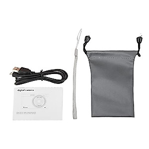 Digital Camera, Portable Camera 14 Inch Screw Interface 50 MP Pixels 2.88Inch HD IPS Screen with Storage Bag for Shots