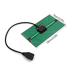 1.65W Solar Charger, 5.5V 300mA USB Portable Solar Panel, Waterproof Solar Phone Charger for Outdoor Survival Camping, Solar Bank for Smart Phone, 1pcs/3pcs