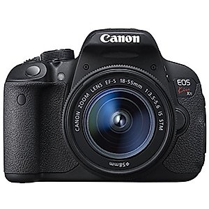 Canon DSLR Camera EOS Kiss X7i with EF-S18-55mm IS STM - International Version (No Warranty)