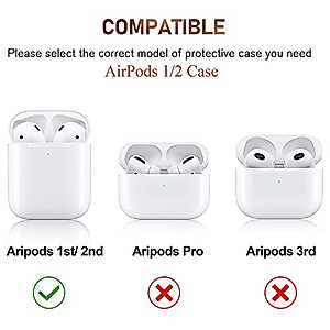 PHOEACC Cute Airpod 1 & 2 Case Flower with Glitter Shell Pearl Keychain Luxury Marble Hard TPU Protective Cover Compatible with AirPods 2nd 1st Generation Case for Girls Teens Women (Floral)