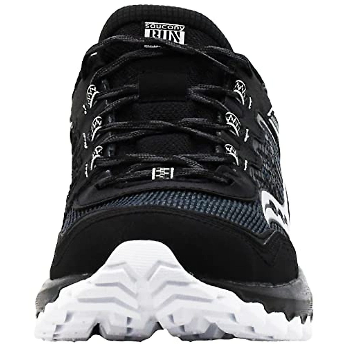 Saucony Women's Versafoam Excursion Tr13 Trail Running Shoe, Black/White, 8