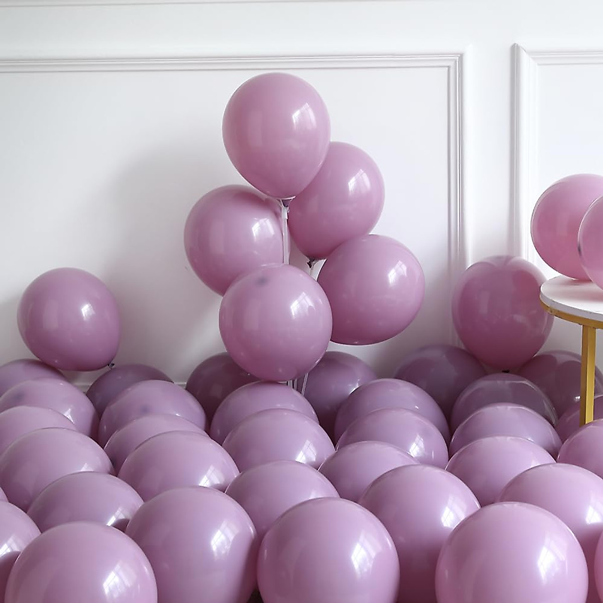 TaroPurple Pink Balloon Arch Pastel Light Pink Nude Twilight white Balloons Arch Kit for Bridal Baby Shower Wedding Birthday Butterfly Fairy Flower Theme Party Decoration