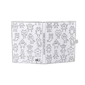 UniKeep Game Case for Nintendo Switch Cartridges - Holds 60 Games - Color Your Own Bit Monsters