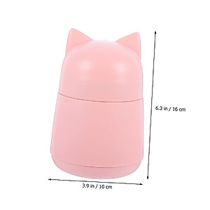 STOBAZA 5pcs Cat Stew Pot Insulated Cups with Lids Insulated Kids Food Jar Termo Insulated Food Container Insulated Tumblers with Lids Ramen Kit Set 304 Stainless Steel Breakfast Child