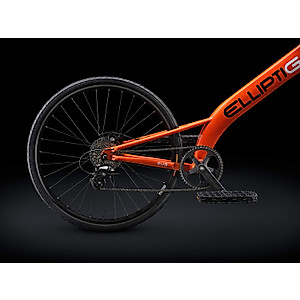 ElliptiGO RSUB Road Performance Outdoor Stand Up Bike and Best Hybrid Indoor Exercise Trainer, Orange