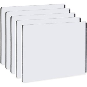 Bright Creations Acrylic Mirror Sheets, Shatter Resistant (3mm, 6 x 4 in, 5 Pack)
