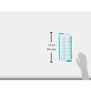 OXO Tot 2-Piece Baby Food Freezer Tray With Protective Cover, Teal