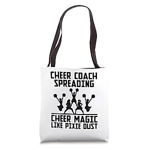 Cheerleading Coach Cheer Coach Cheerleader Cheer Training Tote Bag