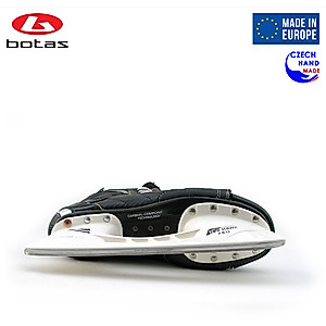 Botas - LARGO 571 PRO - Men's Ice Hockey Skates | Made in Europe (Czech Republic) | Color: Black, Size Adult 12