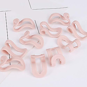 5/10/15Pcs Mini Non-Slip Clothes Hangers, Home Laundry Storage Hangers Holder Organizer Hooks Set
