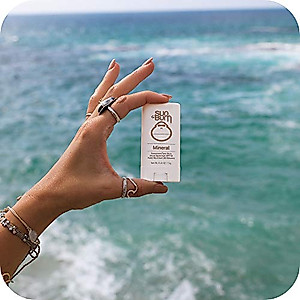 Sun Bum Mineral SPF 50 Sunscreen Face Stick | Vegan and Reef Friendly (Octinoxate & Oxybenzone Free) Broad Spectrum Natural Sunscreen with UVA/UVB Protection | .45 oz