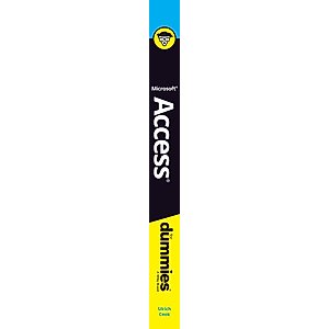 Access For Dummies (For Dummies (Computer/Tech))