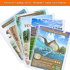 SEPGLITTER 55PCS 3 x 4 Inch Card Sleeves