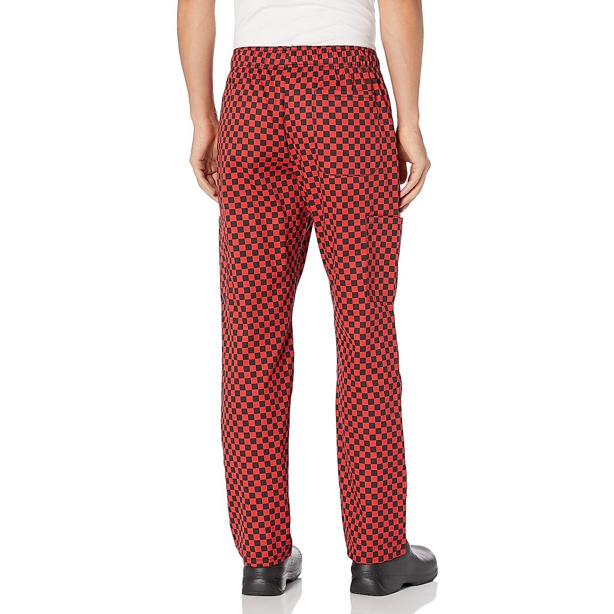 Chef Code Chef Pants, Checkered Red, Large