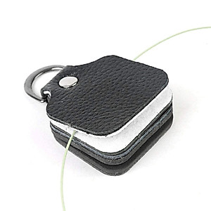 Fishing Line Straightener, 3 in 1 Fly Fishing Leader Straightener, Tippets Straightener Fly Leader Straightener Water Absorption Wire Leader Fly Line Cleaner Tackle Retractor Fishing Accessory