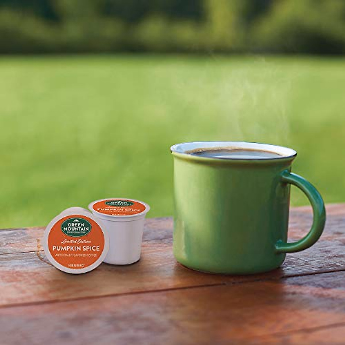 Green Mountain Coffee Roasters Seasonal Selections Pumpkin Spice, Keurig Single-Serve K-Cup Pods, Light Roast Cofee, 32 Count