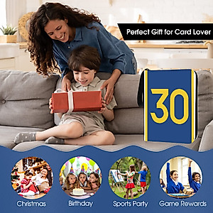 Basketball Card Binder with Sleeves 900 Pocket, #30 Basketball Card Holder for Trading Cards, Basketball Collector Album Folder Organizer 3 Ring Binder Storage Case Book for Kids Boys Gift (Blue)