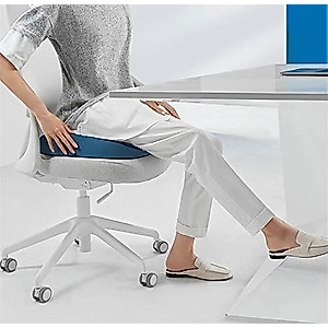 BUZZNN Memory Foam Seat Cushion for Office Chairs - Ergonomic Chair Cushion for Car Seat - Comfort Computer Chair Cushion - Sciatica Pillow for Sitting