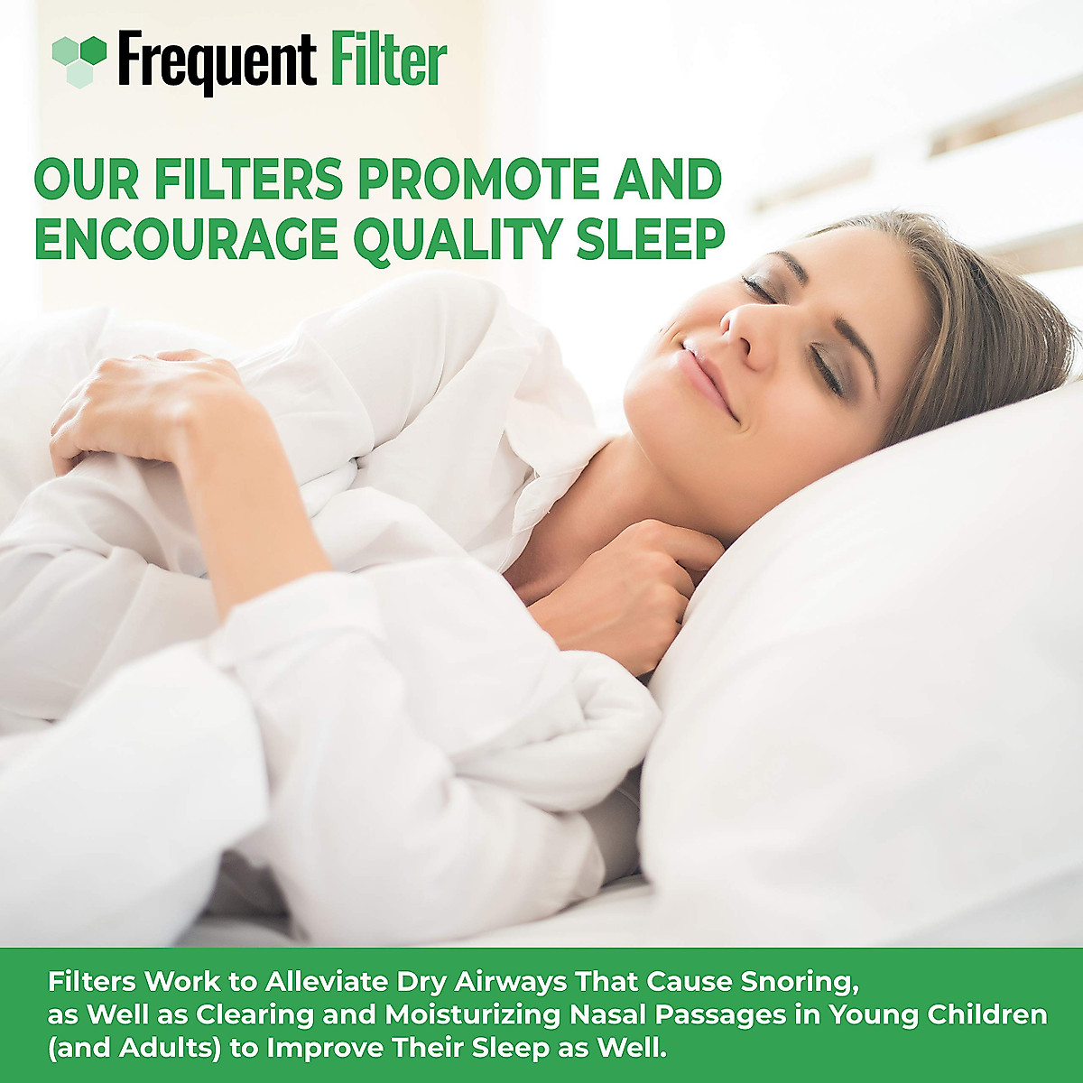 Frequent Filter Compatible Vicks, Kaz, Protec, Cool Mist Humidifier Replacement Model WF2 & PWF2 Filter | Pack of 4 | Germ-Free Wicking Filters for Starry Night Humidifiers. New 2022 Upgraded Model