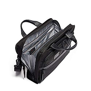 TUMI - Alpha 3 Organizer Portfolio Bag - Briefcase for Men and Women - Black