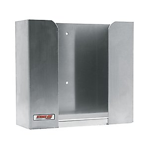 Extreme Max 5001.6305 C-Fold Paper Towel Dispenser for Enclosed Race Trailer, Shop, Garage, Storage - Silver