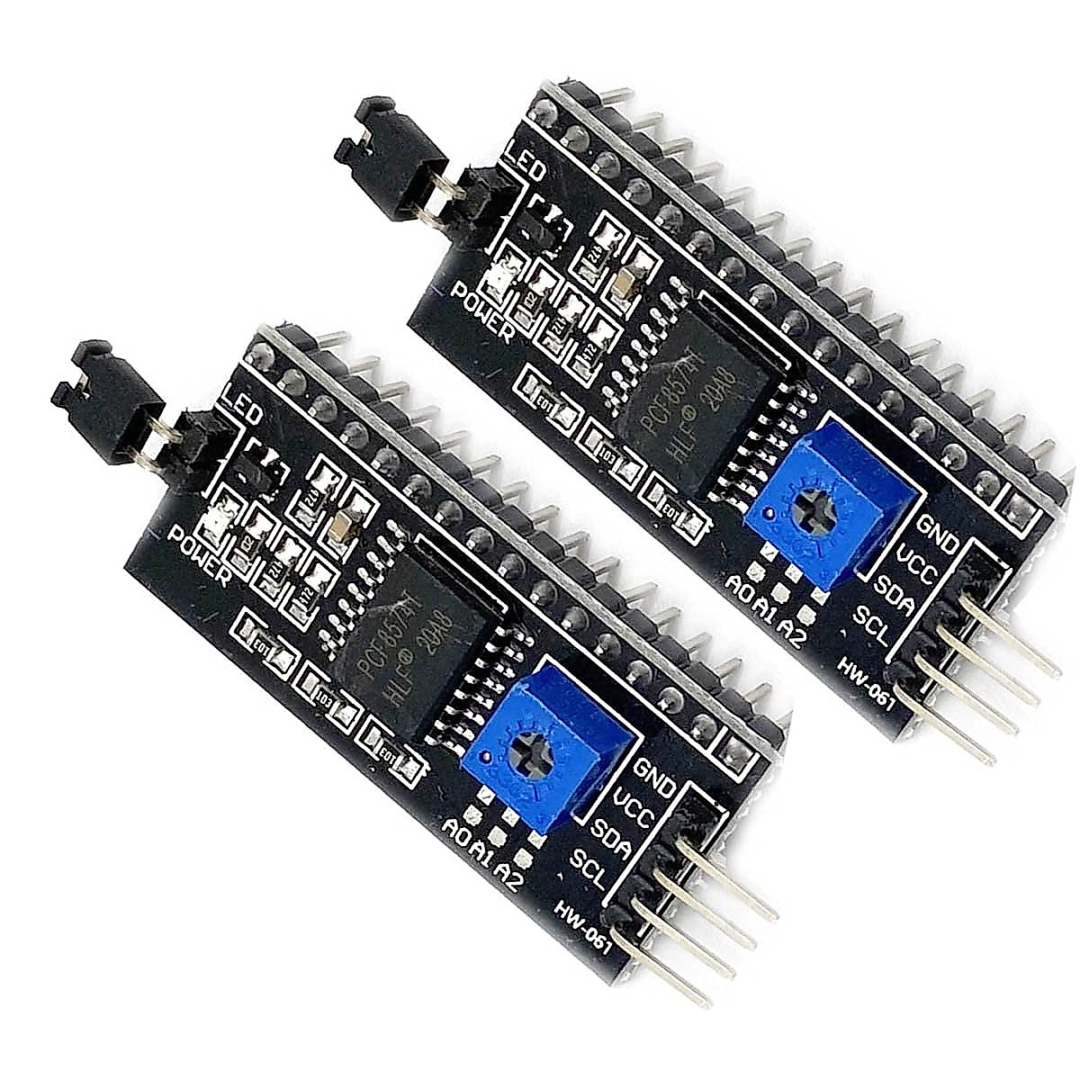 KIRO&SEEU 5pcs 1602 LCD 2004 20x4 i2c LCD Display Adapter IIC//TWI/SPI/I2C Serial Interface Module Shield Compatible with Arduino UNO R3 MEGA2560
