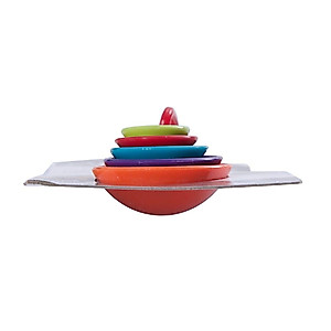 Farberware Professional Plastic Measuring Spoons, Set of 5, Colors may vary