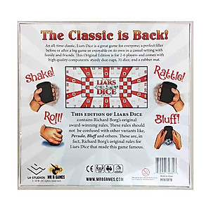 Mr. B Games Liars Dice 30th Anniversary Edition