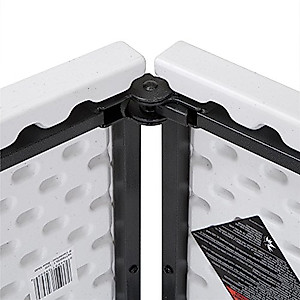 CoscoProducts COSCO 14778WSL1X Deluxe 8 Foot Folding Table, White White