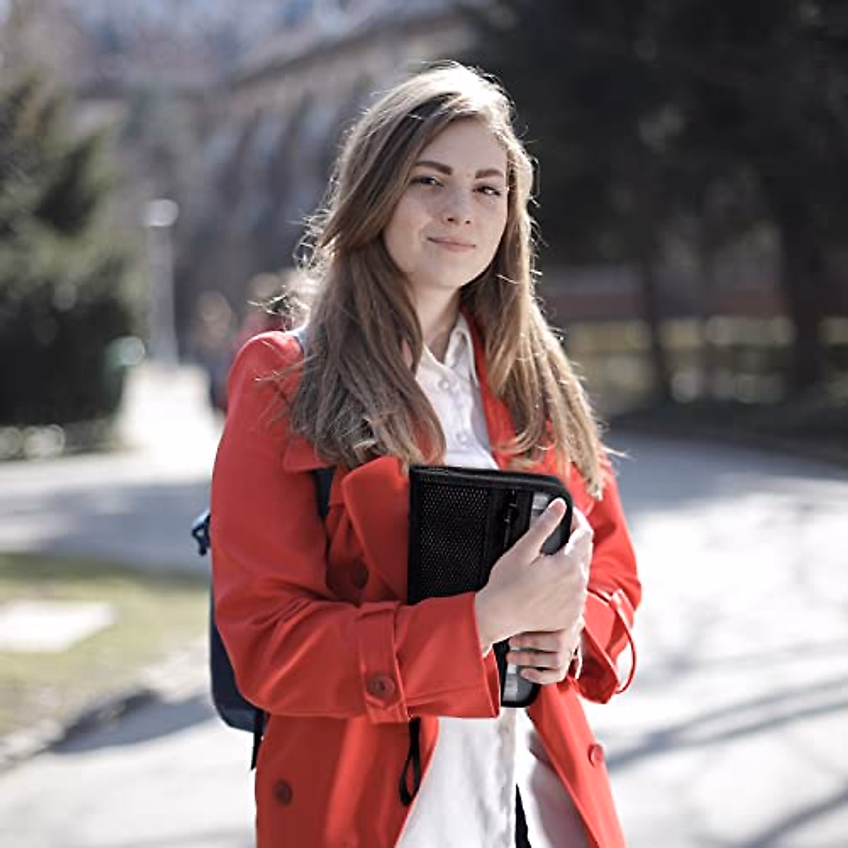 Nicecho Receipt Coupon Organizer, 13 Pockets Small Accordion File Organizer with Rainbow Labels, Small File Folder for Cards Bill Business Document, Zipper Closure, 11 * 6.8 Inches (Black) …