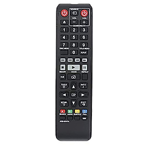 AK59-00167A Replace Remote Control fit for Samsung Blu-ray DVD Disc Player BD-J6300 BD-J6300/ZA BD-JM63 BD-JM63C BD-F7500 BD-F7500/ZA BD-F6500 BD-F6700 BD-J7500 BD-J7500/ZA UBD-K8500 AK5900167A