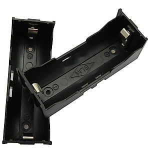 Tegg 2PCS 26650 Battery Holder for 26650 3.7V Lithium Battery Single Slot DIY Batteries Holder