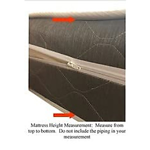 Magic Sleeper Mattress Euro Top Outer Shell King 76 x 80 (Fits Sleep Number 3000, 5000, 6000, C3, C4, P5, P6 Beds) (12" Height)