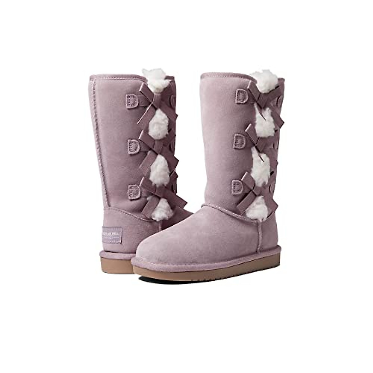 Koolaburra by UGG Unisex-Child Victoria Tall Boot, Elderberry, 12 Little Kid