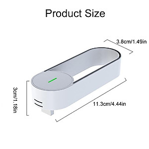 USB Air Purifier Air Cleaner for Home and Bedroom Quiet Sleep Mode Air Cleaner Pets Hair for Compact Portable Air Purifiers for Kitchen and Office