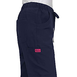 KOI Betsey Johnson KOIB703 Women's Scrub Pant Navy MP
