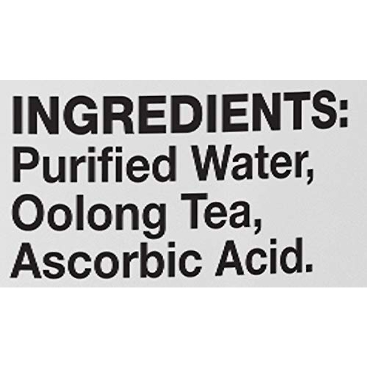 Shot 6.4 Ounce Unsweetened Zero Calories, Caffeinated Oolong 6.4 Fl Oz (Pack of 30) 192.0 Fl Oz