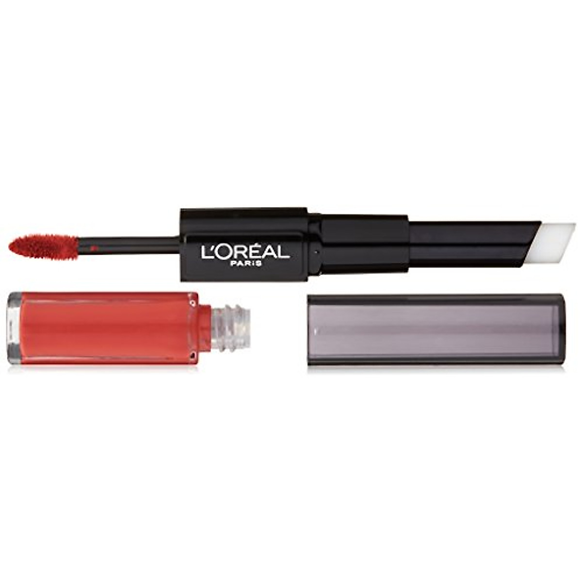 L’Oréal Paris Infallible Pro Last 2 Step Lipstick, Continual Crimson, 1 fl. oz.