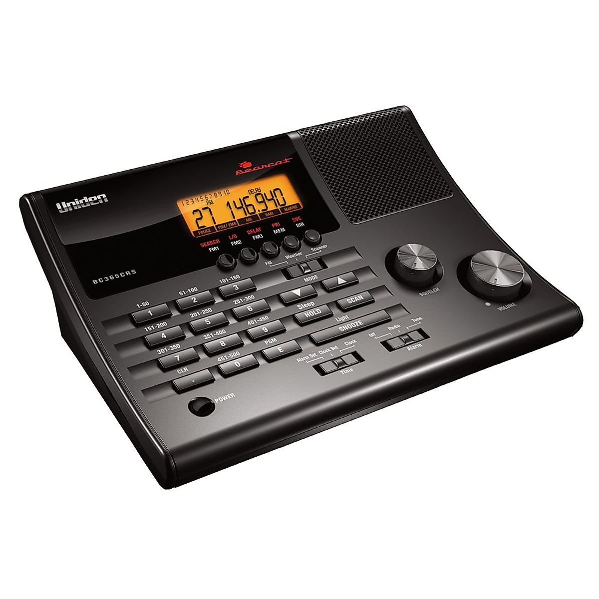 Whistler WS1010 Analog Handheld Scanner (Black) 10.00in. x 4.30in. x 3.20in. and Uniden BC365CRS 500 Channel Scanner and Alarm Clock with Snooze, Sleep, and FM Radio with Weather Alert, Search Bands Commonly used for Police, Fire/EMS, Aircraft, Radio, and