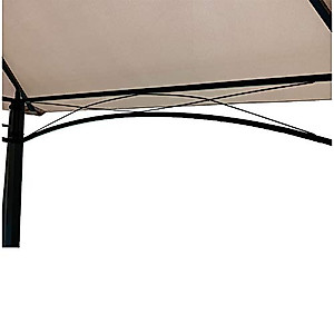 Garden Winds Replacement Canopy Top Cover Compatible with The Outsider Grill Gazebo - Riplock 350