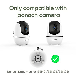bonoch Baby Monitor Mount Baby Monitor BBM01/ BBM03/ BBM05/ BBM04, Crib Mount Camera Holder Wall Mount Flexible Mount Versatile Twist Mount Without Wall Damage, Baby Camera Stand for Crib Nursery