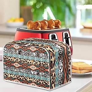 Doojoayie Sunflowers and Daisies 4 Slice Toaster Cover Appliance Cover Microwave Toaster Oven Cover for Kitchen/Keep Toaster Free From Dust And Fingerprint