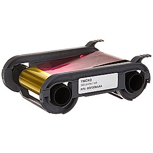 Evolis Consumables, YMCKO Color Ribbon, Primacy Compatible, 300 Prints 1 Roll R5F008AAA