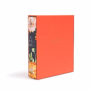 CSB Notetaking Bible, Hosanna Revival Edition, Dahlias Cloth Over Board, Black Letter, Single-Column, Journaling Space, Reading Plan, Easy-to-Read Bible Serif Type