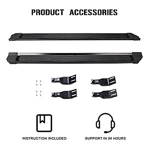 Snailfly Tube Step Bars Fit for Ford Bronco 2-Door 2021 2022 2023 2024 2025 Running Board