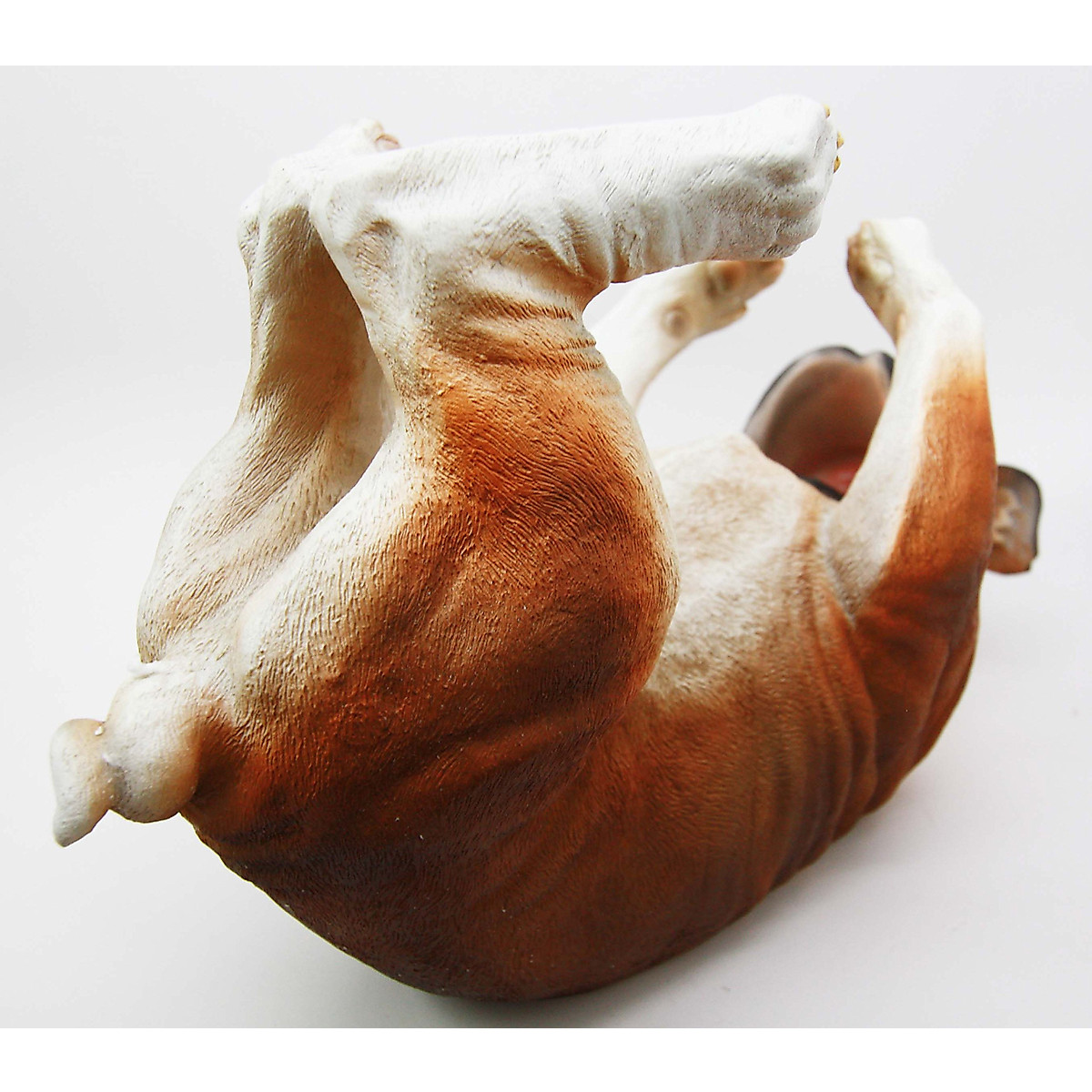 Atlantic Collectibles British Bulldog Canine Dog 10.25" Long Wine Bottle Holder Caddy Figurine